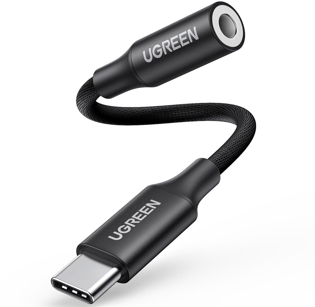 Ugreen - Audio adapter USB-C to mini jack 3.5mm | djservice.se