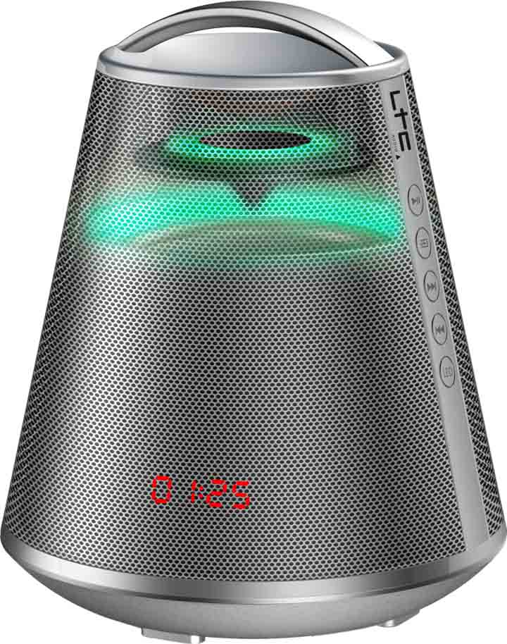 Lotronic - 6,5'' 360° ACTIVE SPEAKER w/LED DISPLAY+BT+FM+BATT -BLACK ...
